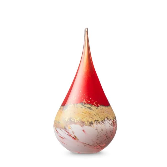 Druppel Elegance druppel Red Sunset 60ml – Handgemaakte mini urn van ...